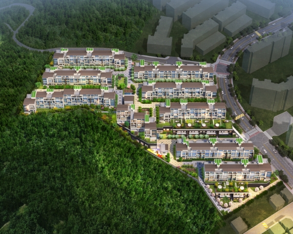 금강주택, 테라스하우스 ‘판교TH212’ 견본주택 16일 개관